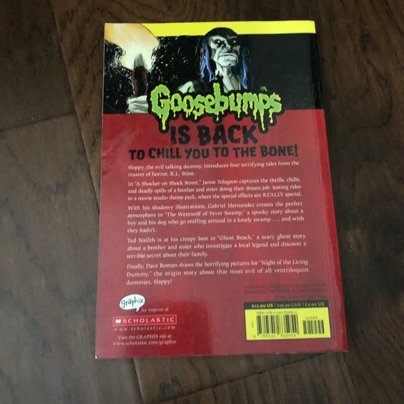Other | 2 Goosebumps Book Bundle Slappy Tales Of Horror Book And ...